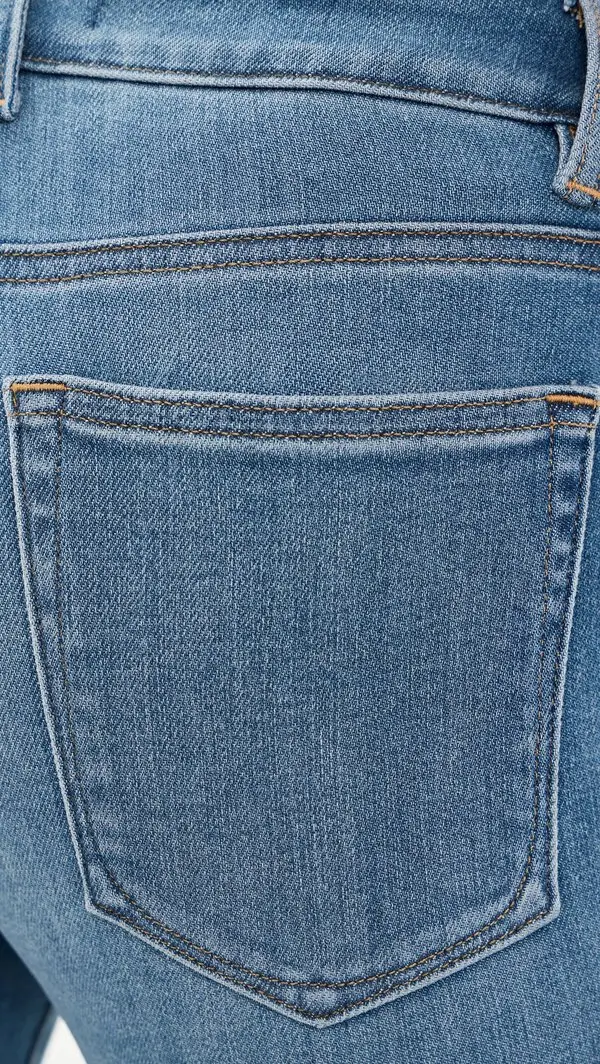 Good American Soft Tech Good Legs Straight Jeans