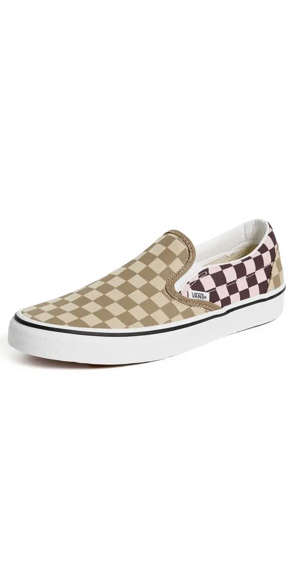 VANS Classic Slip On Sneakers M 8/ W - Check Mix Multi
