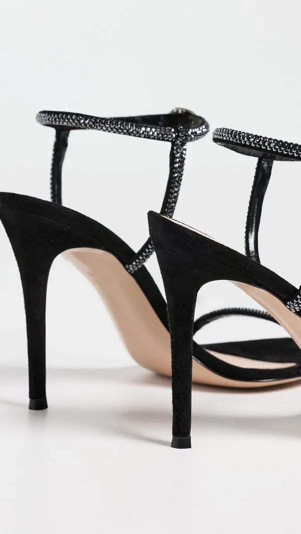GIANVITO ROSSI Mayfair Embellished Stiletto Sandals