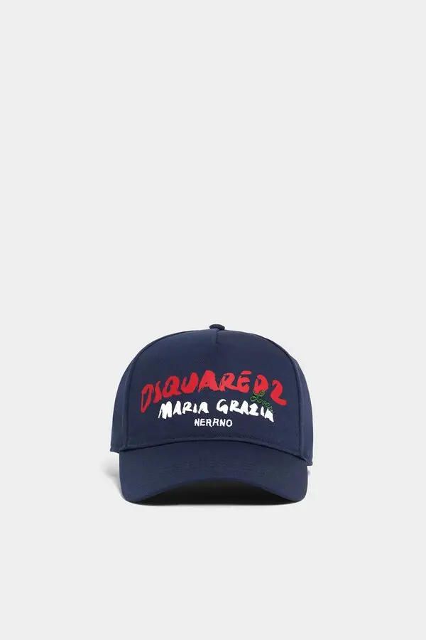 Dsquared2 Maria Grazia X Nerano Baseball Cap - Blue