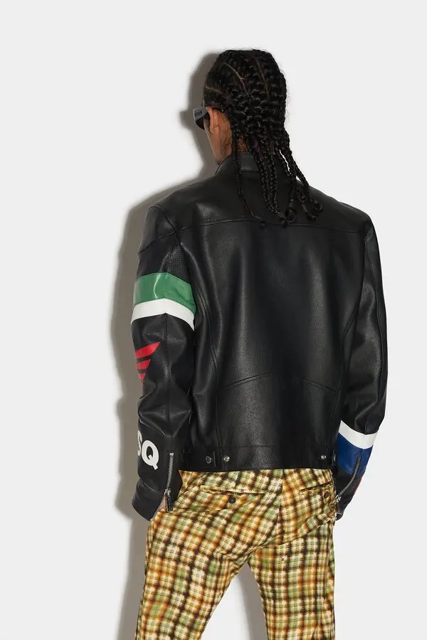 Dsquared2 Honda Leather Classic Jean Jacket