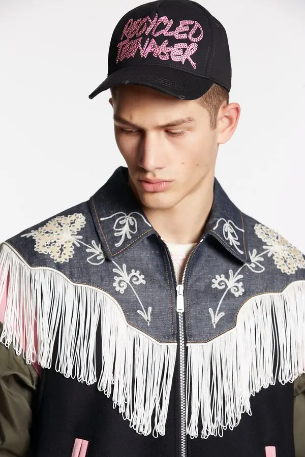 Dsquared2 Western Varsity Bomber Jacket