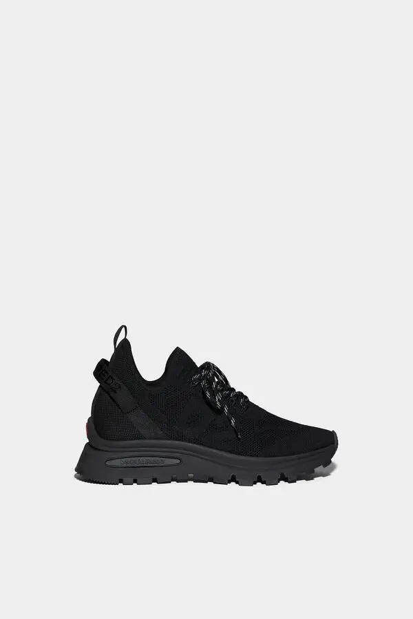 Dsquared2 Run Ds2 Lace Up Sneakers - Black