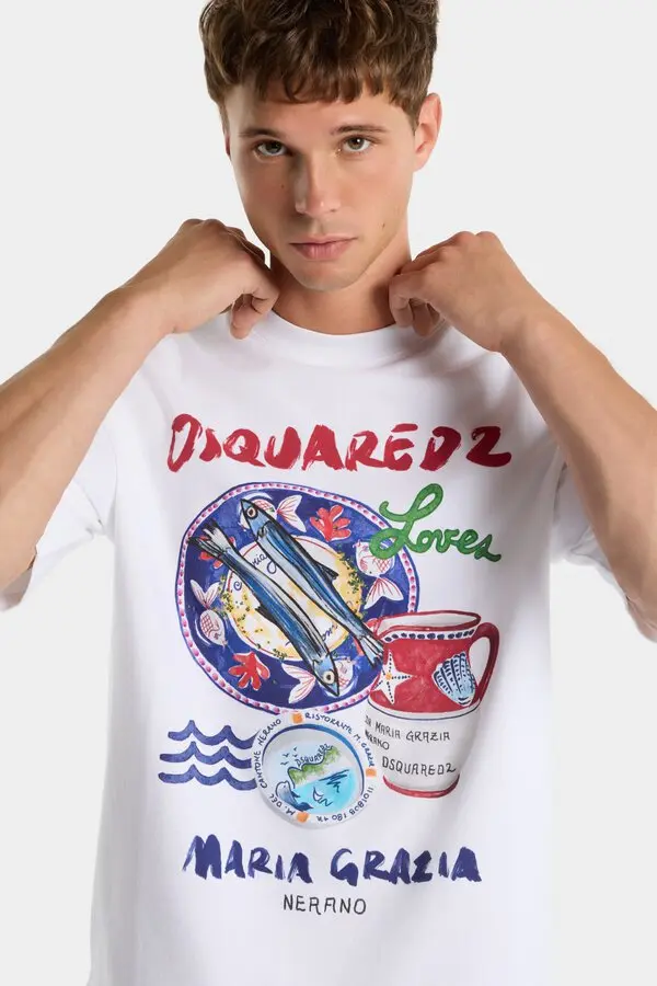 Dsquared2 Maria Grazia A Nerano X T-shirt