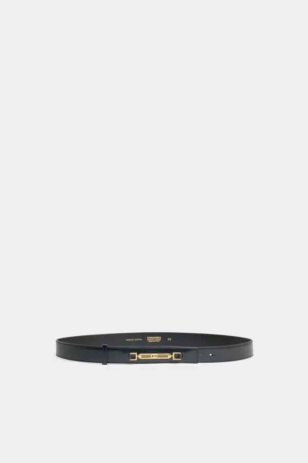 Dsquared2 Metal Bar Belt - Black
