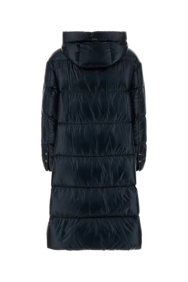 Herno Navy Nylon Down Jacket - Blue