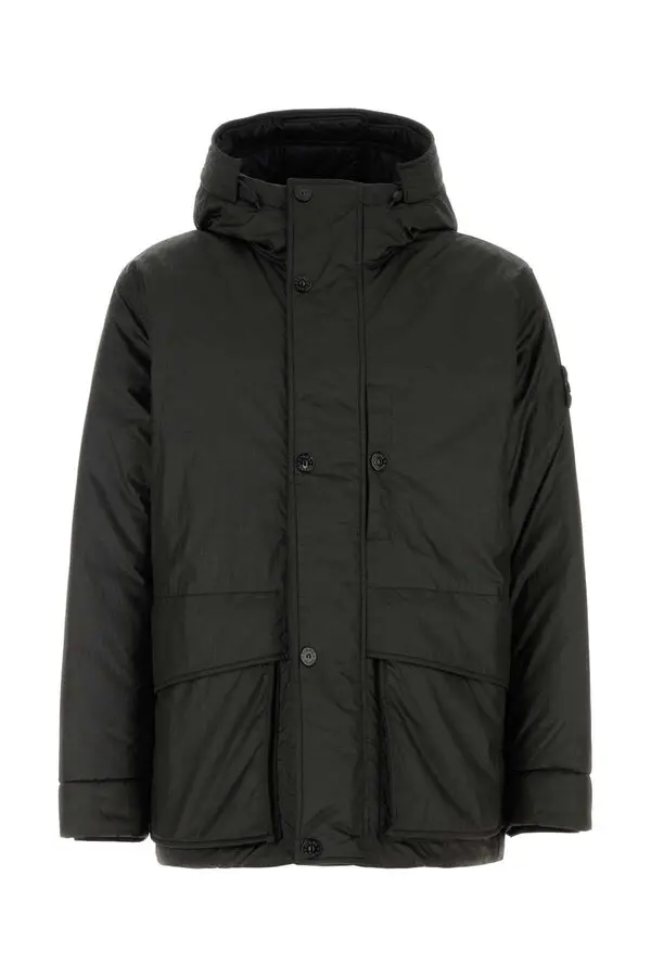 Stone Island Nylon And Polyester Parka