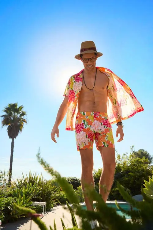 Mr Turk Lawrence Short Herringbone