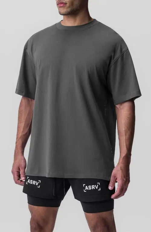 ASRV Stretch Supima® Cotton Oversize T-shirt - Space Grey