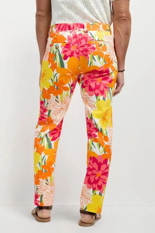 Mr Turk Clyde Como Herringbone Slim Trouser