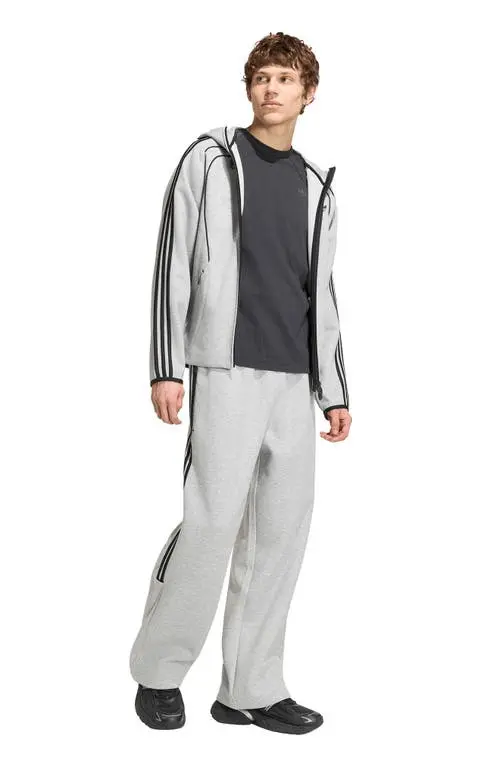 Adidas Spacer Open Hem Sweatpants - Medium Grey Heather