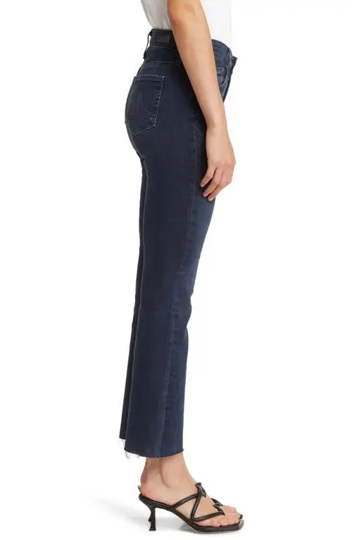 Ag Farrah Raw Hem High Waist Crop Bootcut Jeans