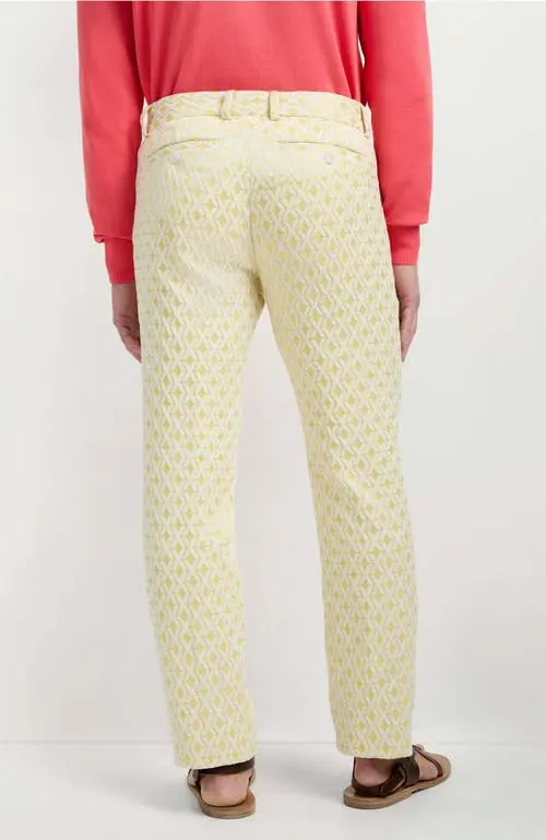 Mr Turk Clyde Slim Trouser Crossroads Jacquard