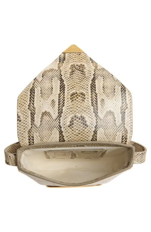 WANDLER Small Veneto Snakeskin Leather Crossbody Bag
