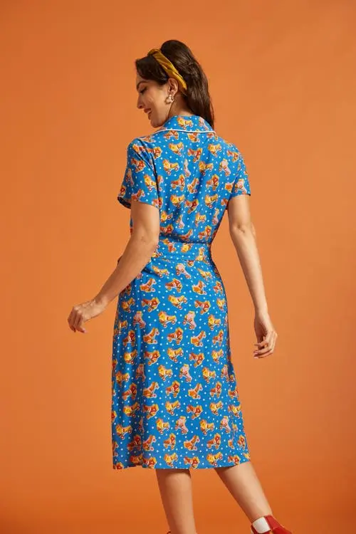 MODCLOTH Going Out And About Shirt Dress