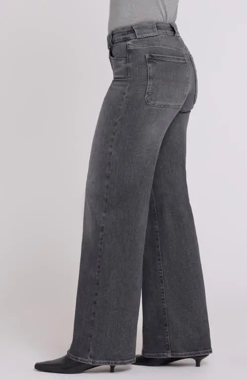 NYDJ Teresa Front Seam Wide Leg Jeans