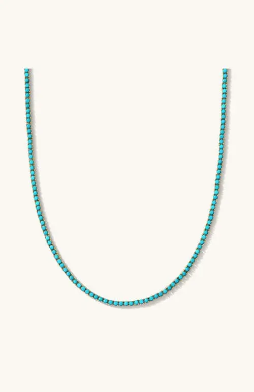 BEADS BY TARA Tennis Necklace - Turquoise