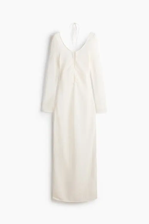 H&m Loose-knit Beach Dress