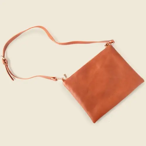 CASUPO Full-grain Leather Crossbody Bag
