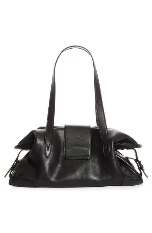 JIMMY CHOO Medium Bar Leather Holdall Bag