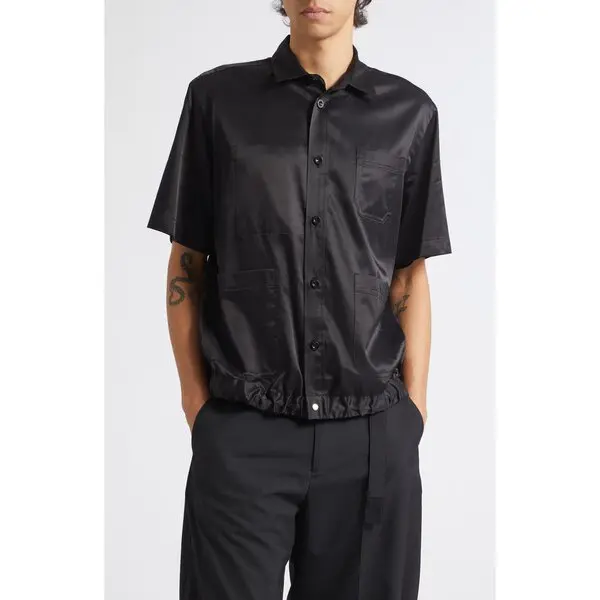 Sacai Twill Short Sleeve Shirt