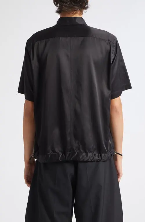 Sacai Twill Short Sleeve Shirt