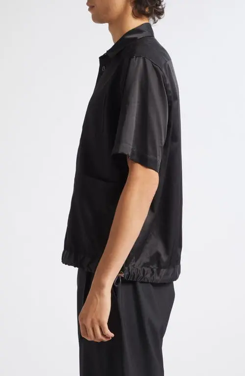 Sacai Twill Short Sleeve Shirt