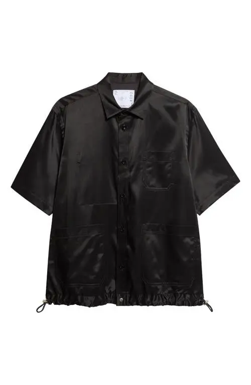 Sacai Twill Short Sleeve Shirt