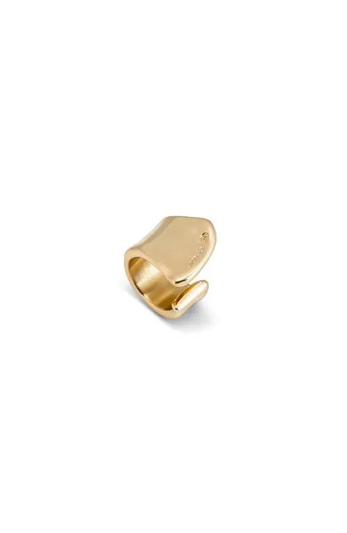UNODE50 18k -plated Split Ring - Gold