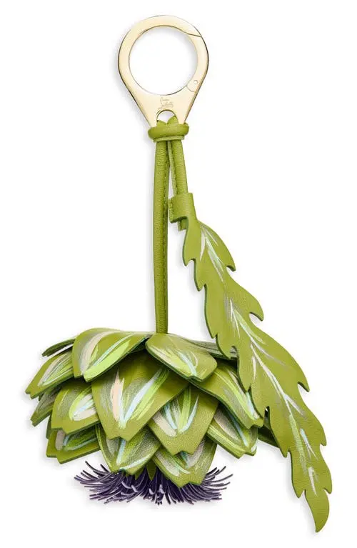 CHRISTIAN LOUBOUTIN Artichoke Leather Bag Charm