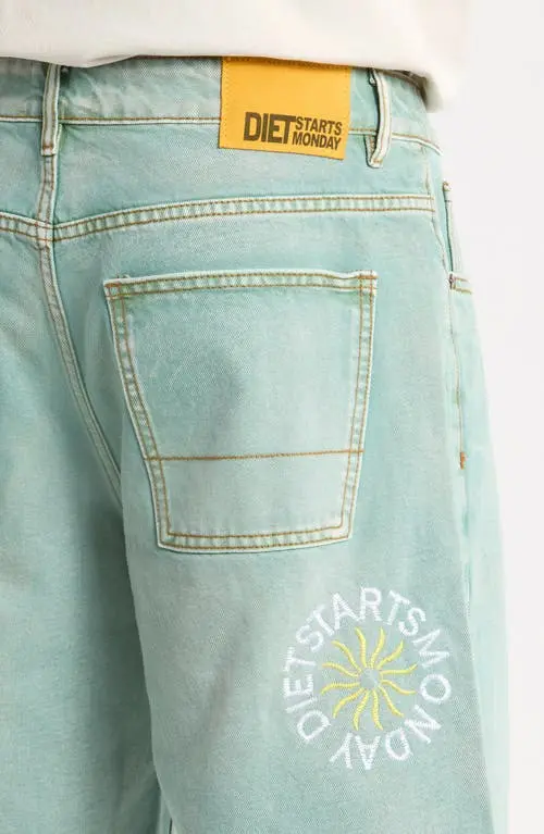 DIET STARTS MONDAY Sol Raw Hem Denim Shorts