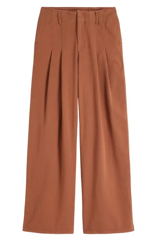 Boden Mayfair Pleat Detail Wide Leg Trousers