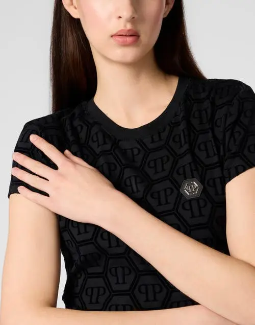 Philipp Plein Jacquard Monogram T-shirt
