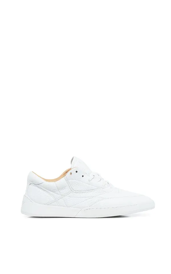 Gabriela Hearst Ohio Limited Edition Slip-on Sneaker In Textured Leather - White