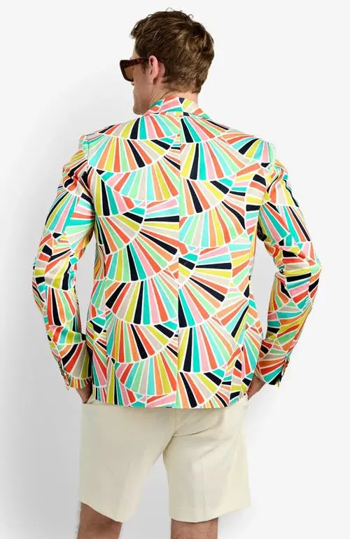 Mr Turk Thurston Print Blazer