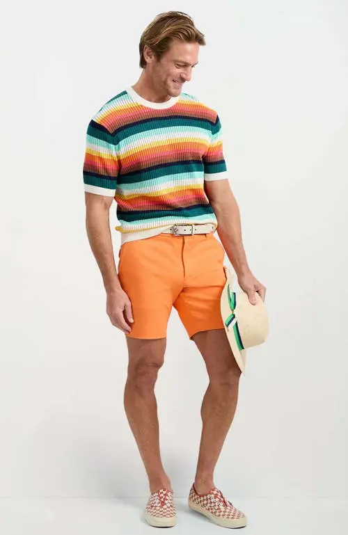 Mr Turk Carlos Short-sleeve Mesh Crewneck