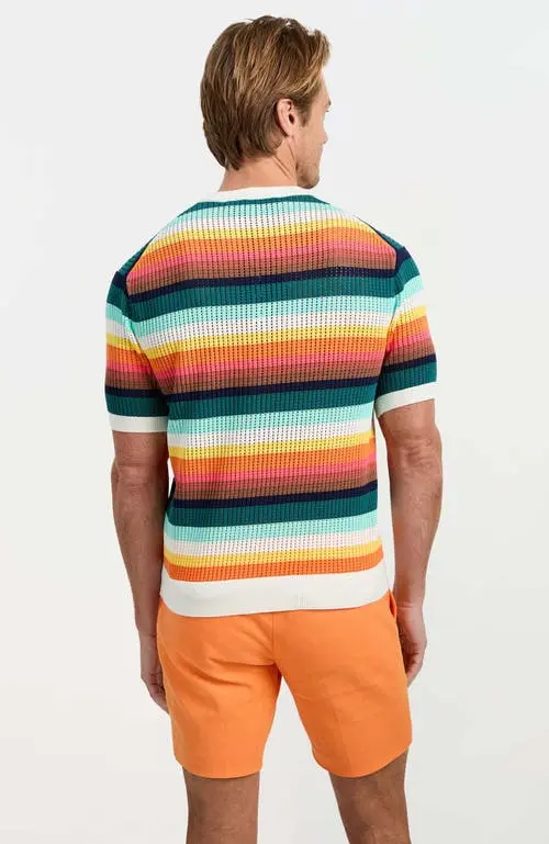Mr Turk Carlos Short-sleeve Mesh Crewneck