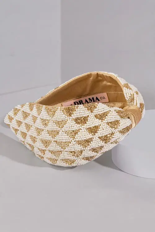 HAIR DRAMA CO Selene Knotted Hair Band