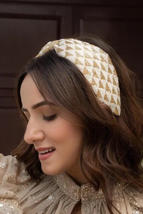 HAIR DRAMA CO Selene Knotted Hair Band