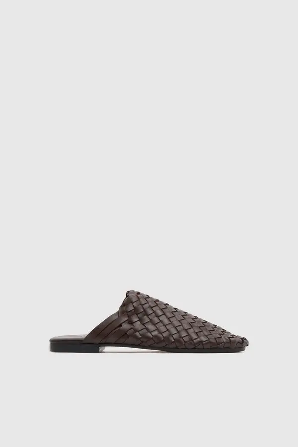 ST. AGNI Bunto Woven Loafer - Chocolate