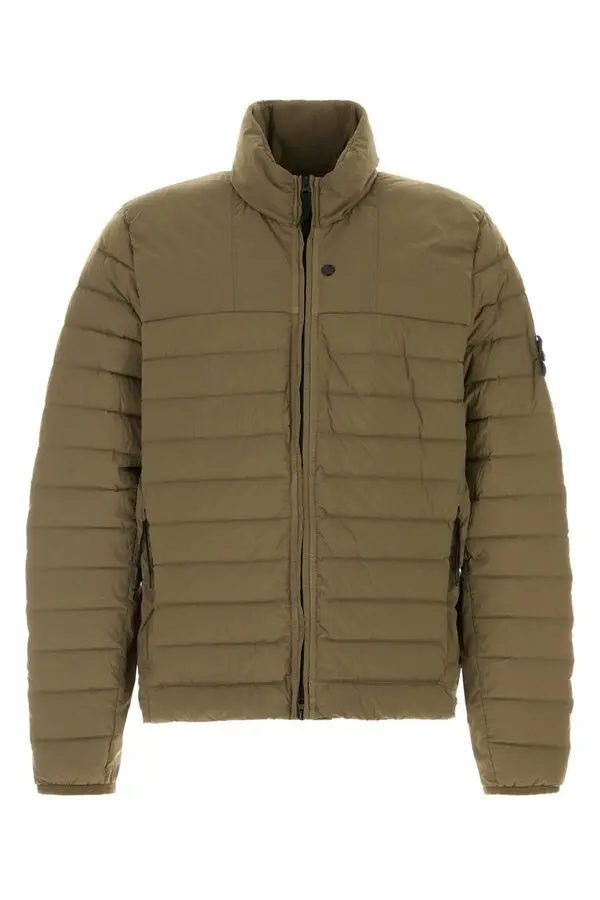 Stone Island Army Stretch Nylon Jacket