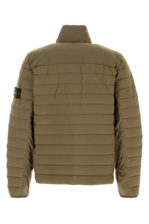 Stone Island Army Stretch Nylon Jacket