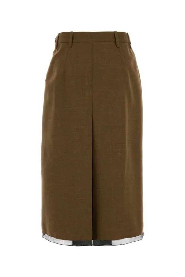 Prada Wool Skirt