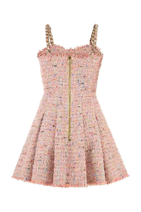 Balmain Tweed Mini Dress - Multicolor