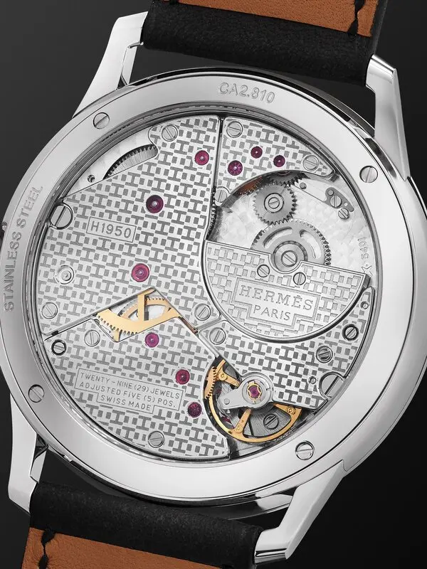 Hermès Slim D' Automatic Stainless Steel Watch