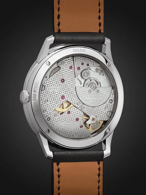 Hermès Slim D' Automatic Stainless Steel Watch