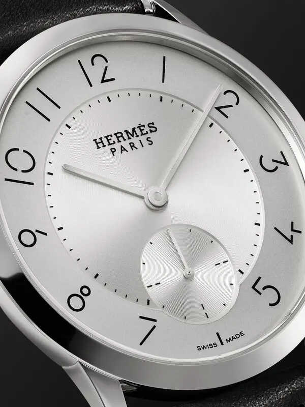 Hermès Slim D' Automatic Stainless Steel Watch