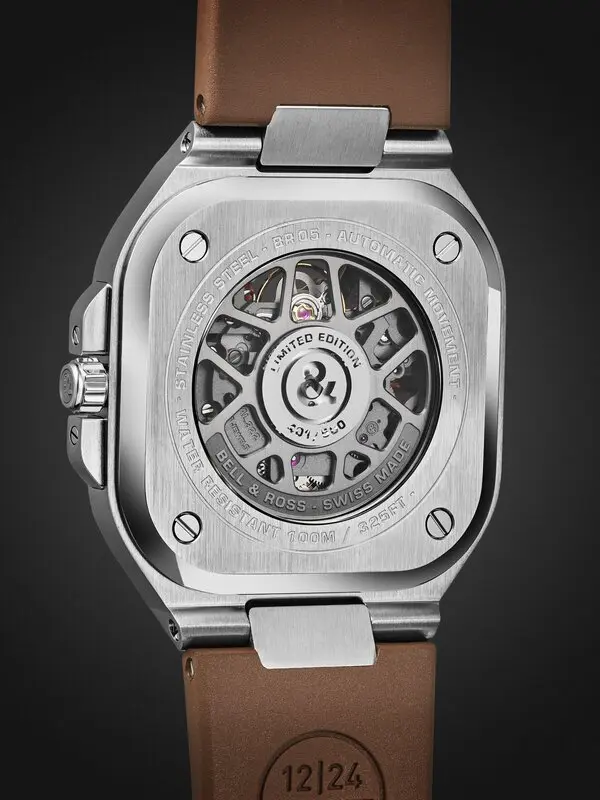 BELL & ROSS Br 05 Skeleton Automatic Stainless Steel Watch