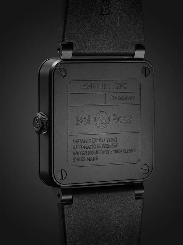 BELL & ROSS Br 03 Gyrocompass Automatic Ceramic Watch