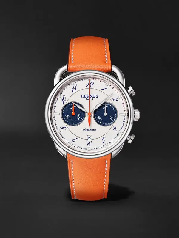 Hermès Arceau Chronograph Stainless Steel Watch